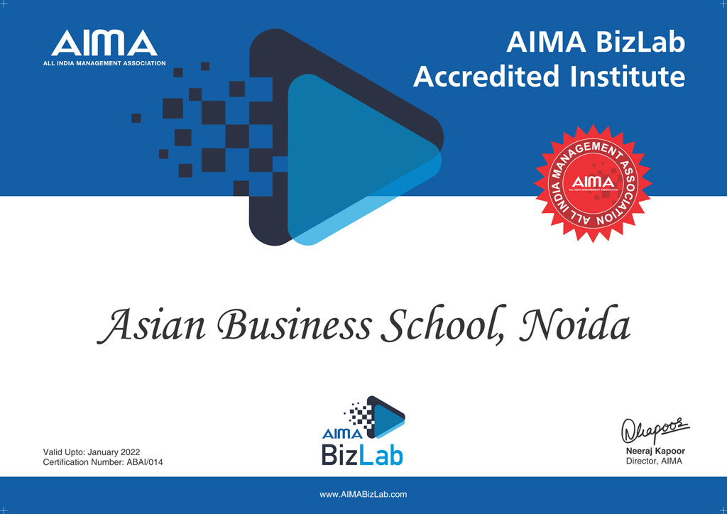 Business Gamer Certification from AIMA BizLab | Asian Business School
